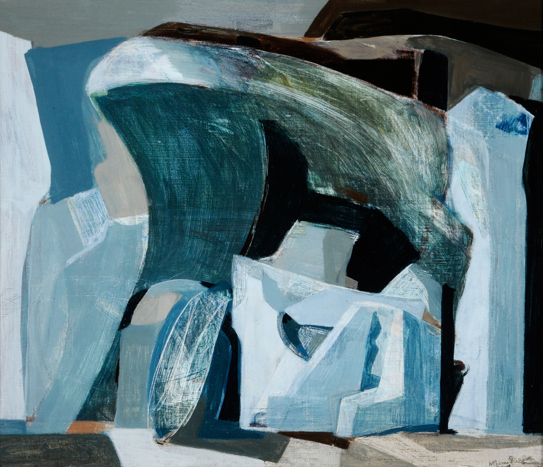 Wilhelmina Barns-Graham: Sea, Rock, Earth and Ice → Our Favourite ...