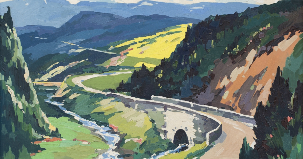 Places in Time: The Art of Kenneth Steel → Our Favourite Places ...